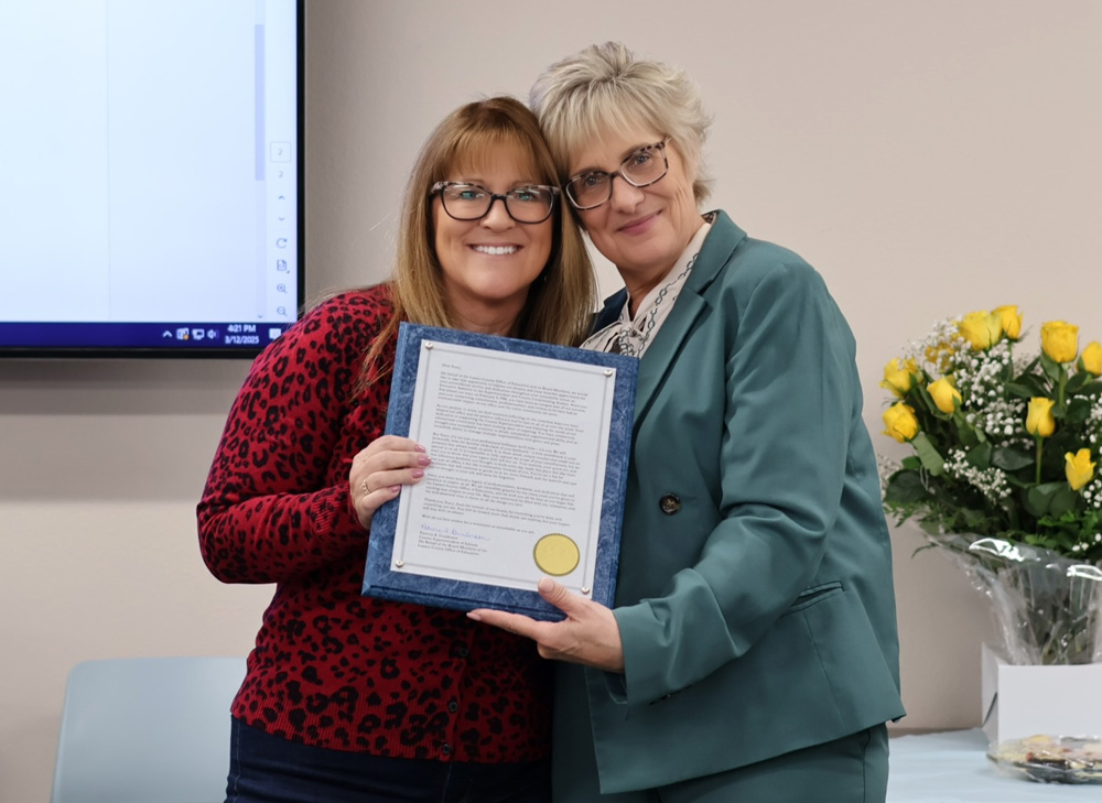 Board of Education Recognizes Stacy Russell for Nearly Four Decades of ...