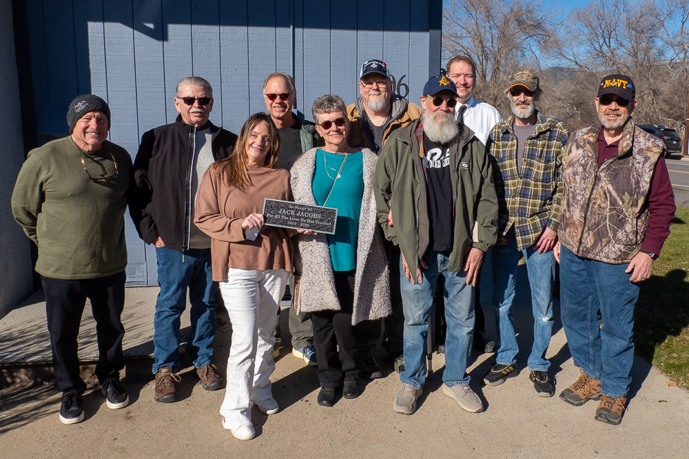 Community Gathers to Honor Jack Jacobs with Memorial Bench at Lassen ...